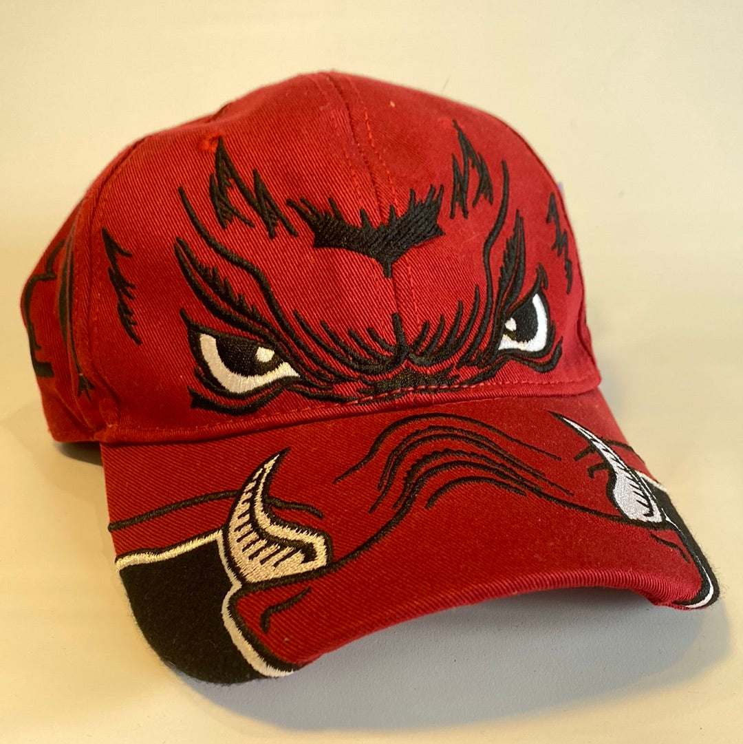 Razorback Face All Over Embroidery – PODUNK
