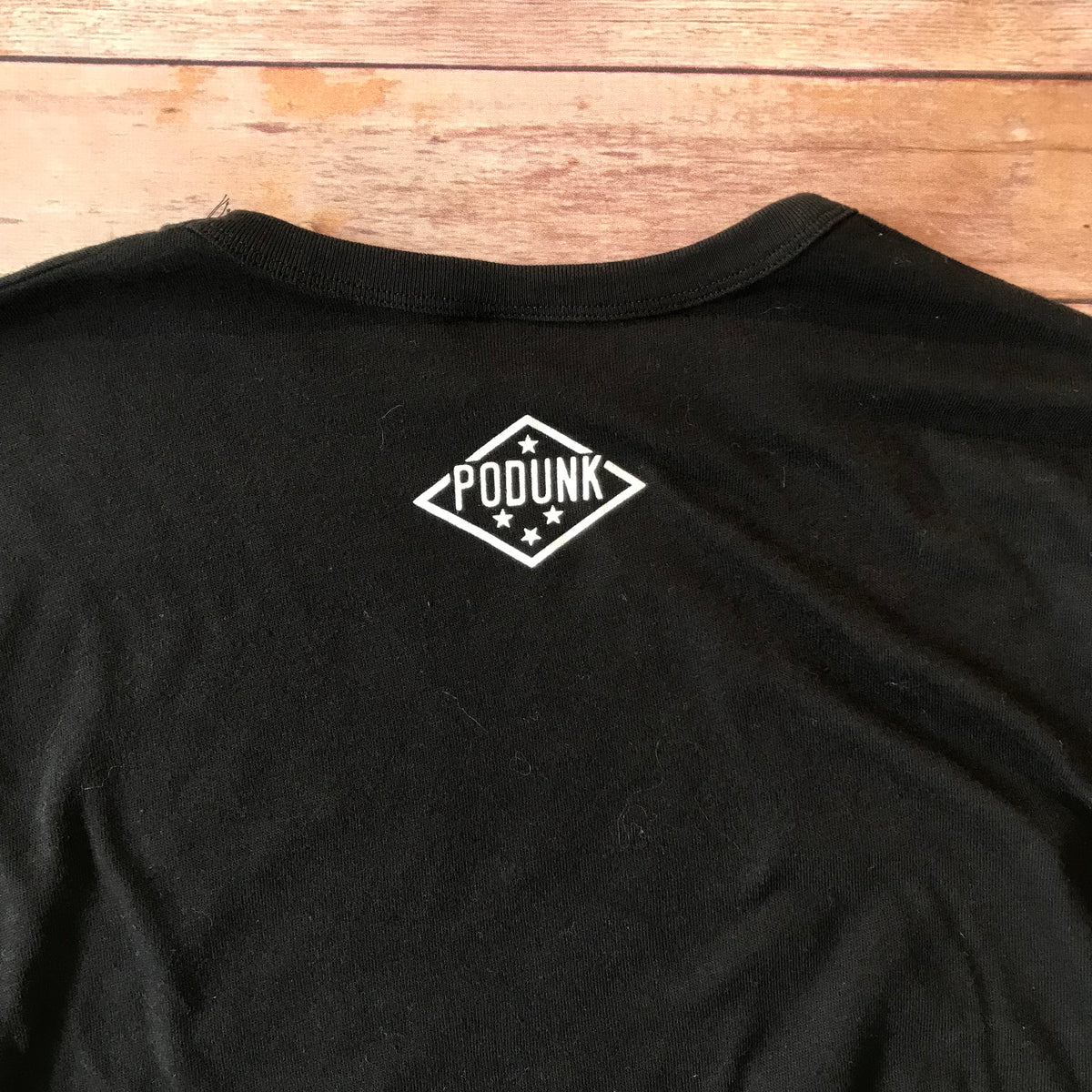 PODUNK Skull / Men's Black Long Sleeve