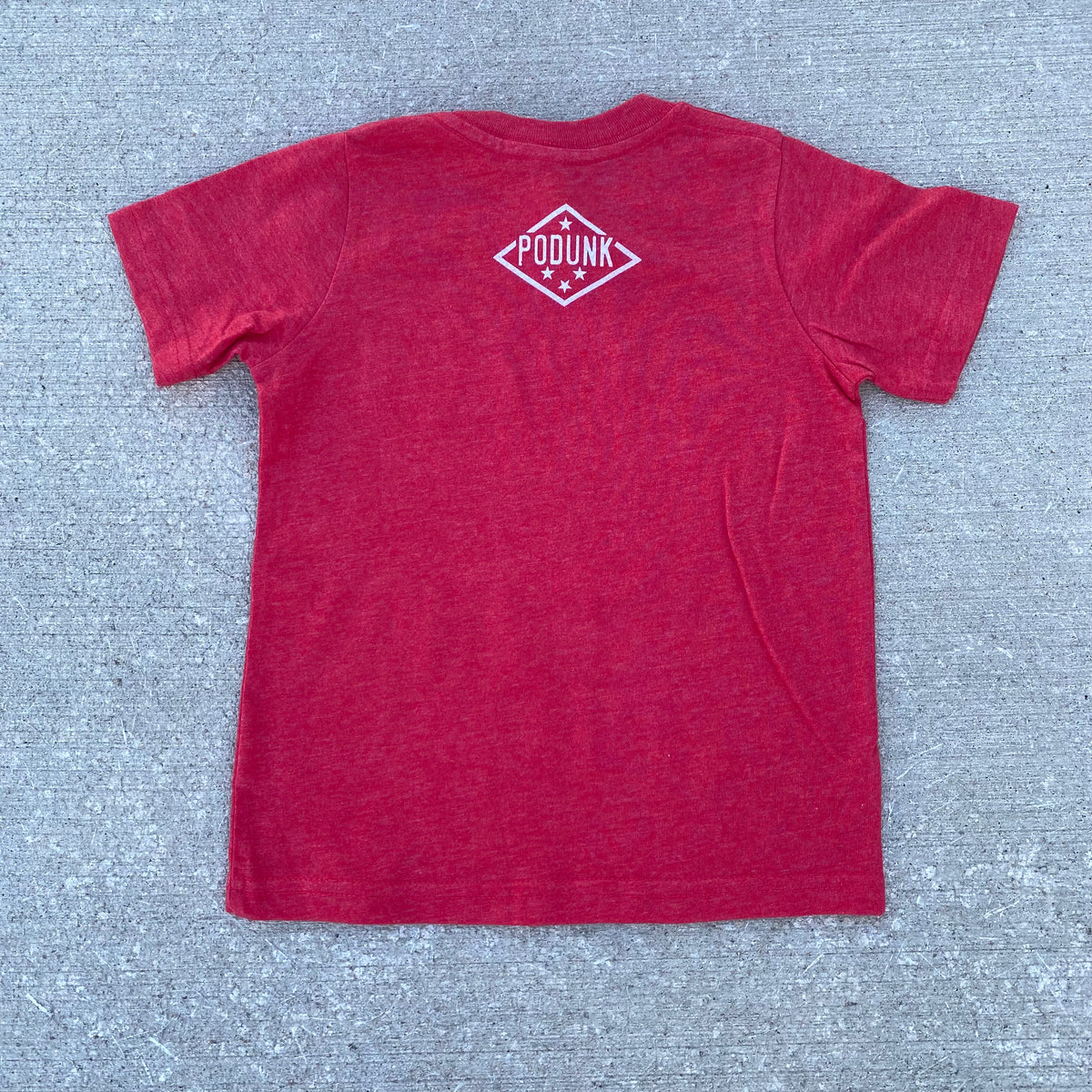 Razor SNACKS ::: KIDS (Red Shirt) – PODUNK