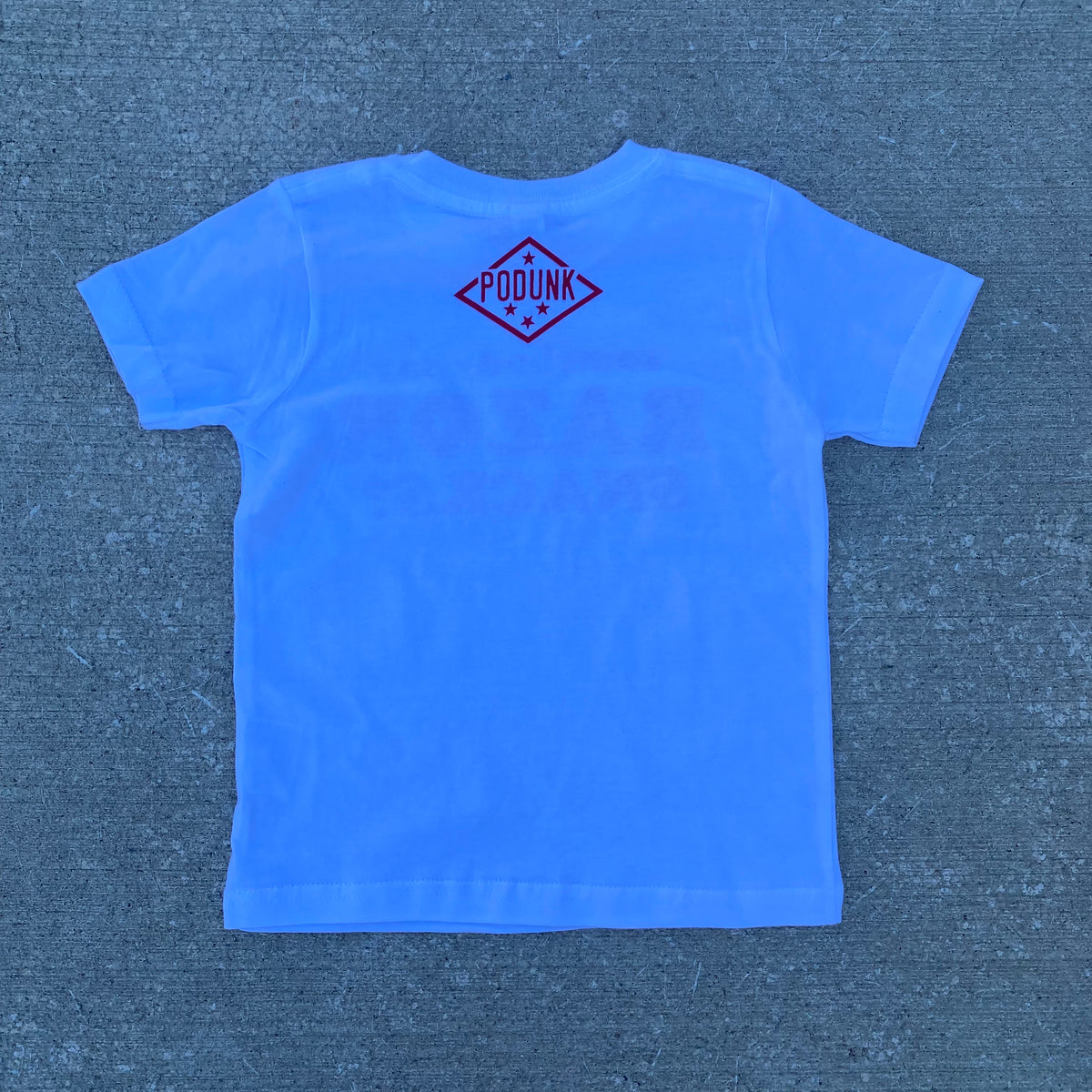 Razor SNACKS ::: KIDS (White Shirt) – PODUNK