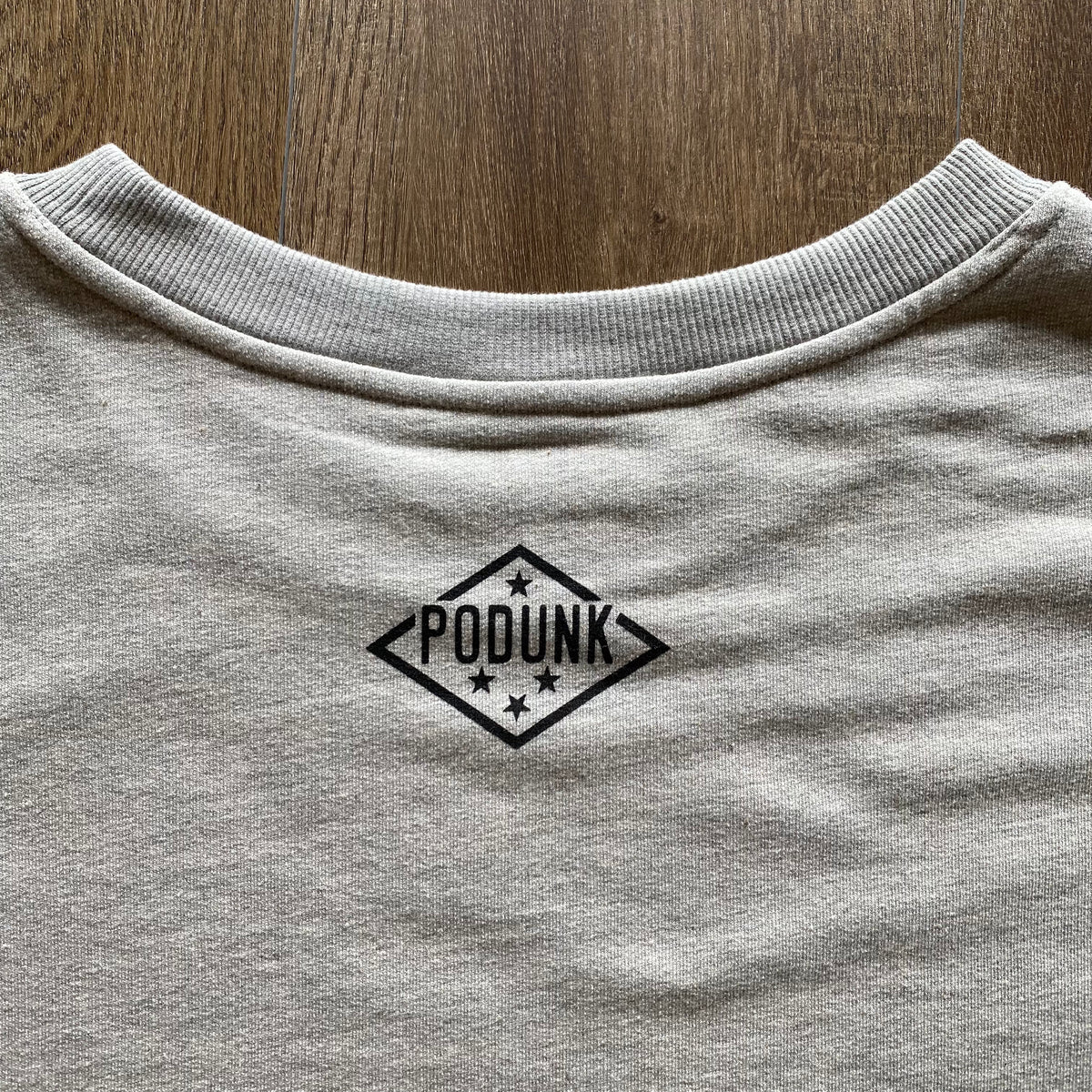 PUN PIG ::: Grey Sweatshirt – PODUNK